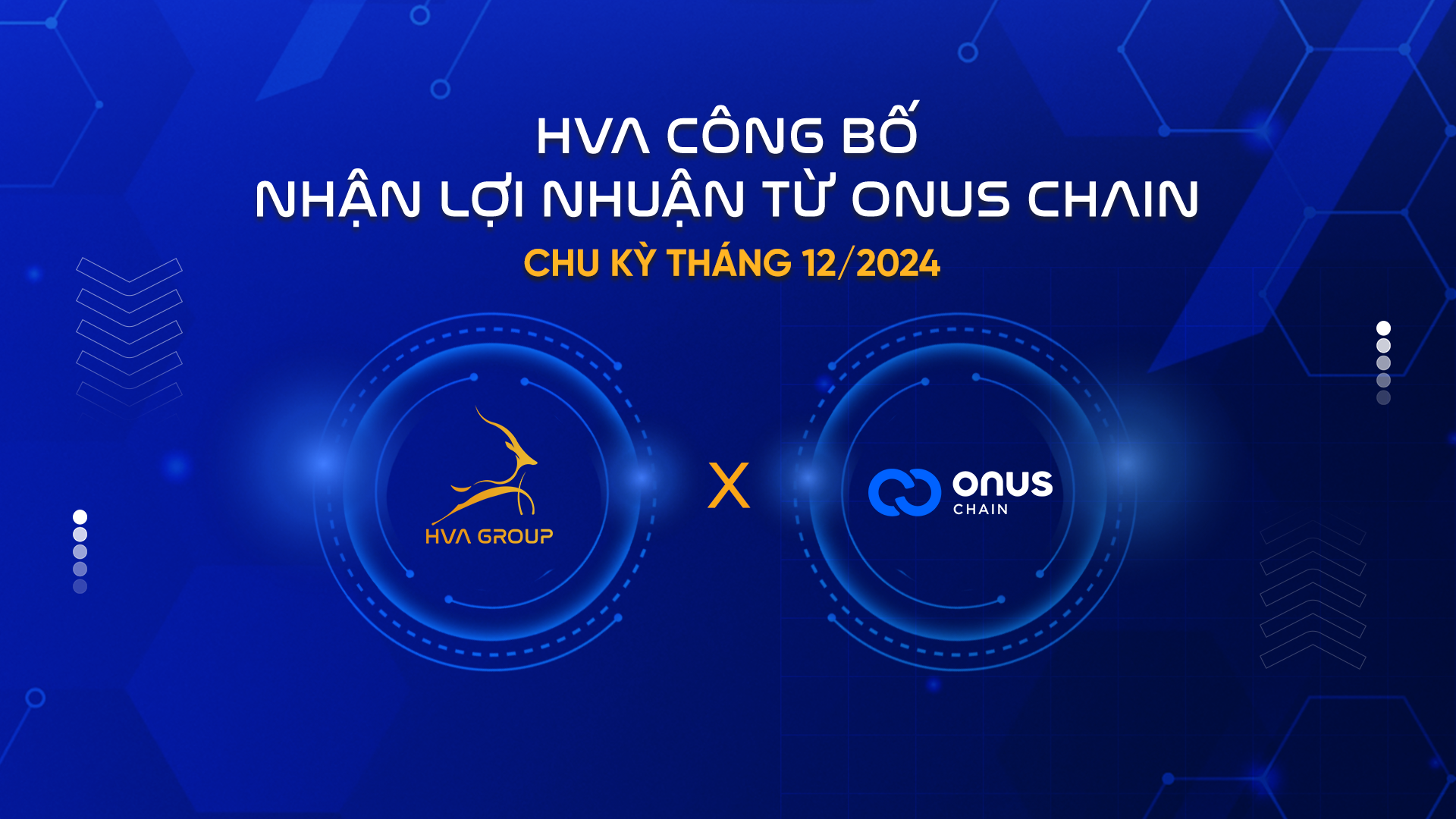 HVA CÔNG BỐ NHẬN LỢI NHUẬN TỪ ONUS CHAIN CHU KỲ THÁNG 12/2024 - HVA CONG BO NHAN LOI NHUAN TU ...