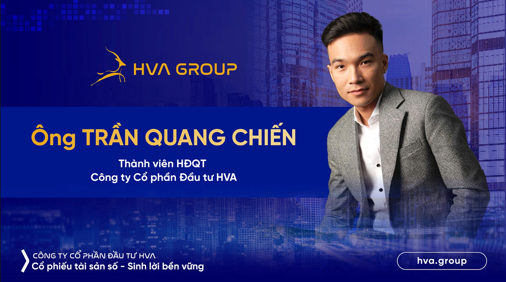 HVA Group bổ nhiệm Thành viên HĐQT – Trần Quang Chiến